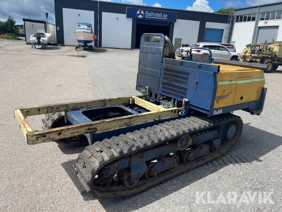 Dumper Canycom S25A, Göteborg, Klaravik auktioner