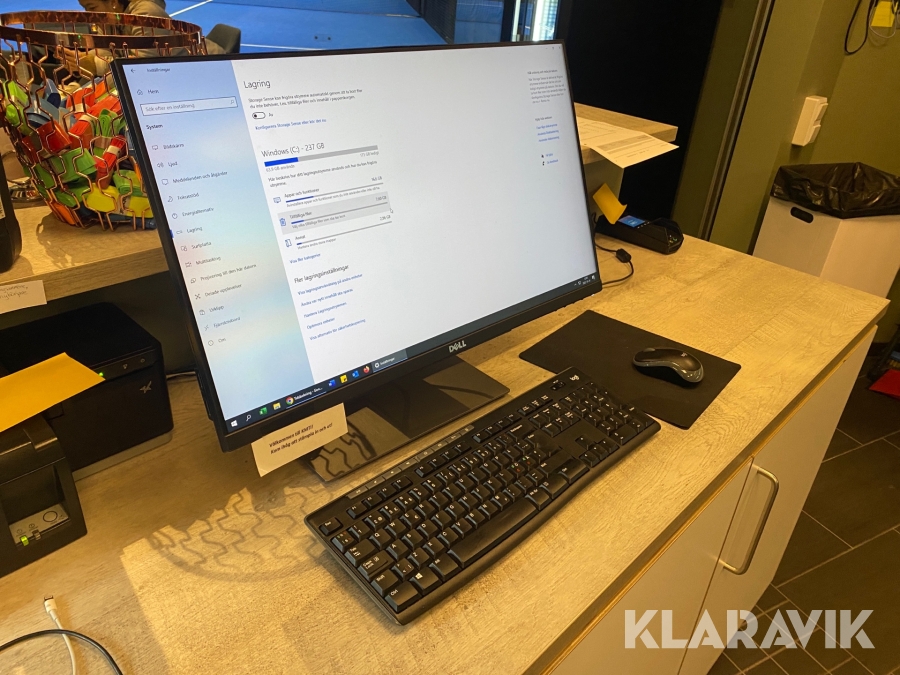 Dator och 24" touchskärm Dell & Lenovo, Karlstad, Klaravik a