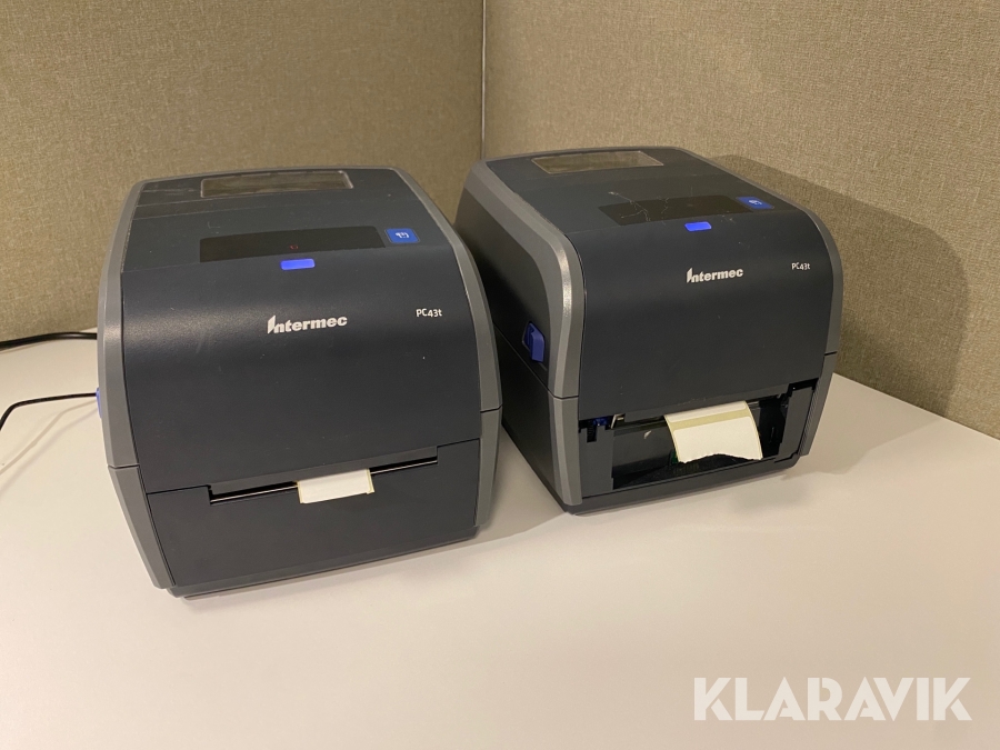 Etikettskrivare Intermec PC43T, Karlstad, Klaravik auktioner