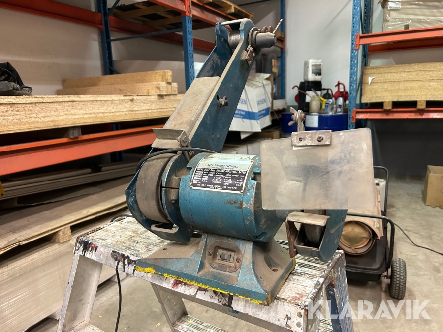Bandslip Belt Sander-grinder SB-248-6E, Svenljunga, Klaravik
