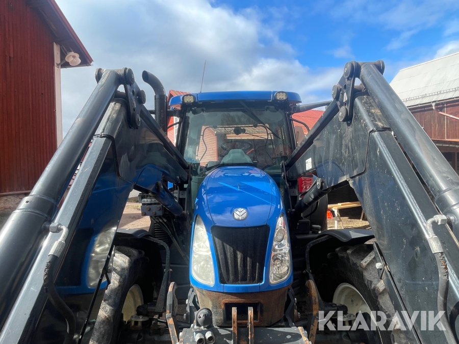 Traktor New Holland T6.140, Säter, Klaravik auktioner
