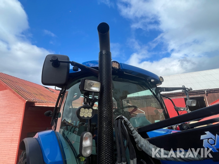 Traktor New Holland T6.140, Säter, Klaravik auktioner