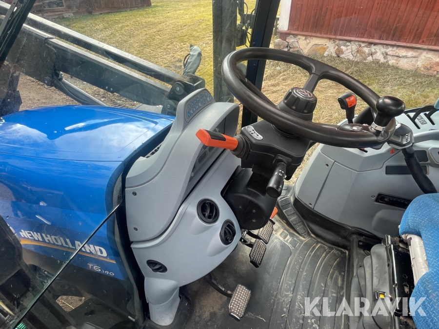Traktor New Holland T6.140, Säter, Klaravik auktioner