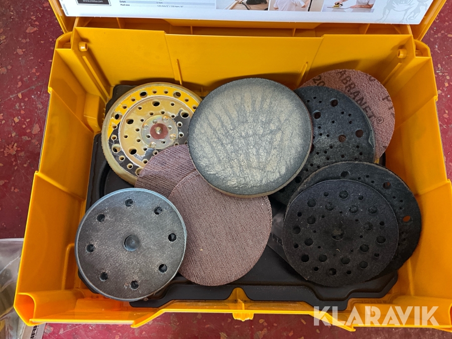 Slipmaskin Mirka Deros 5650CV, Umeå, Klaravik auktioner