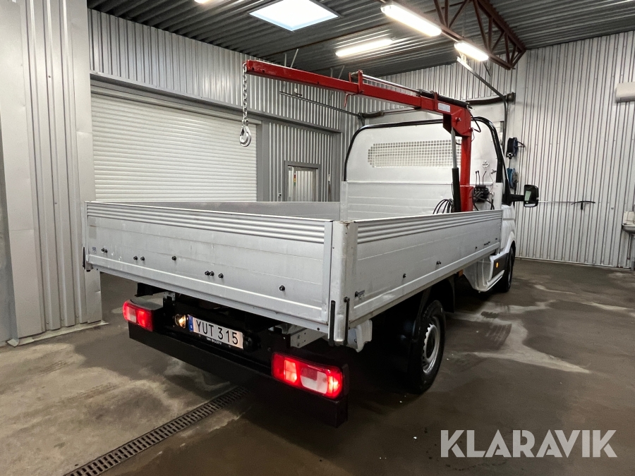Kranbil Volkswagen Crafter, Jönköping, Klaravik auktioner