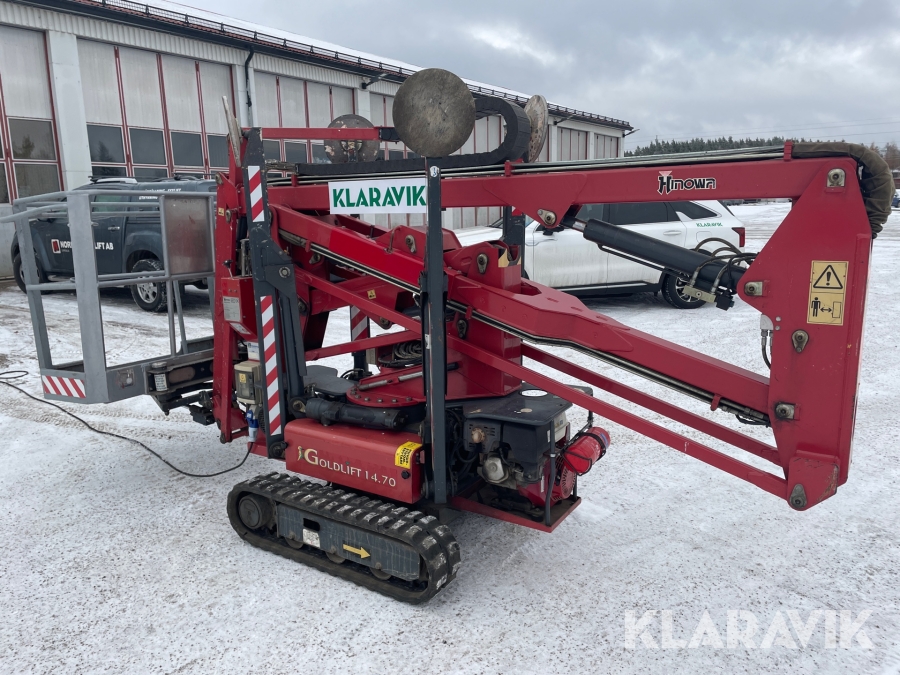 Banddriven skylift Hinowa Goldlift 14.70, Uppsala, Klaravik