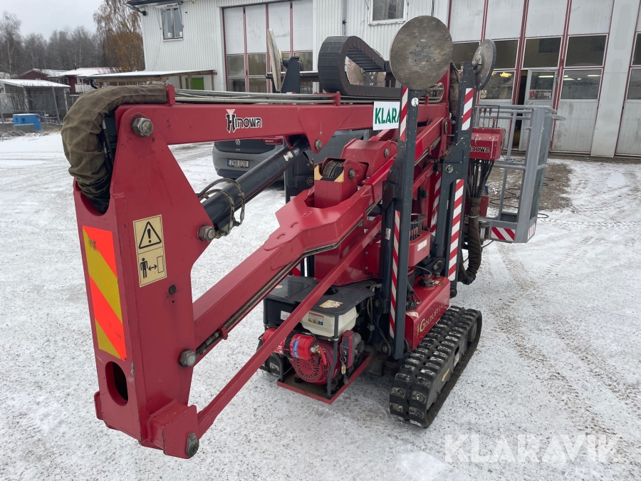 Banddriven skylift Hinowa Goldlift 14.70, Uppsala, Klaravik