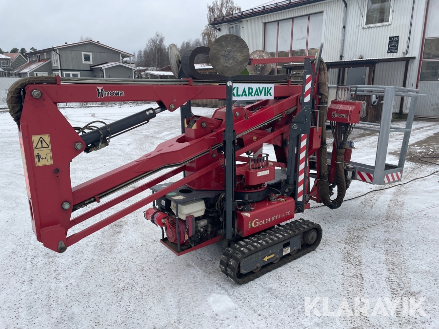 Banddriven skylift Hinowa Goldlift 14.70, Uppsala, Klaravik