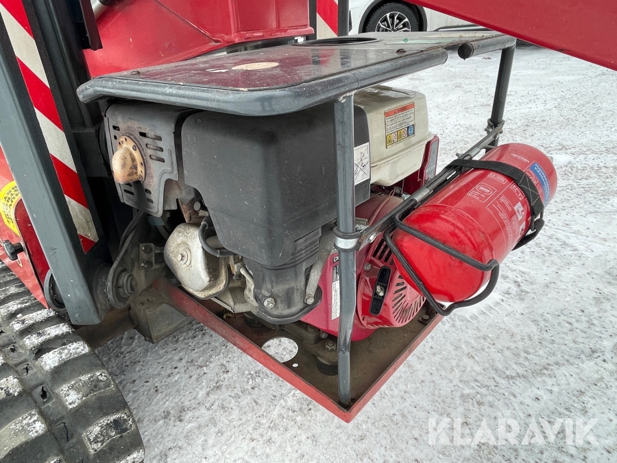 Banddriven skylift Hinowa Goldlift 14.70, Uppsala, Klaravik