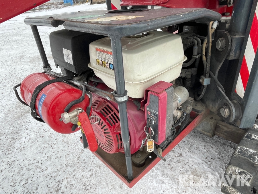 Banddriven skylift Hinowa Goldlift 14.70, Uppsala, Klaravik