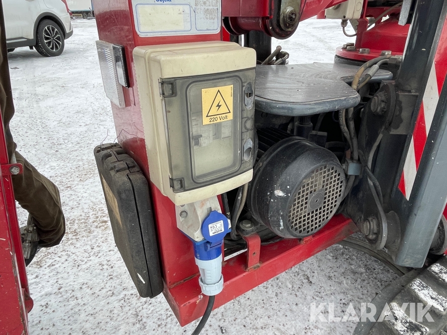 Banddriven skylift Hinowa Goldlift 14.70, Uppsala, Klaravik