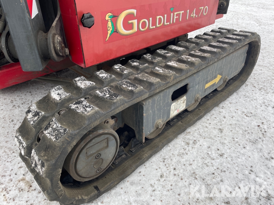 Banddriven skylift Hinowa Goldlift 14.70, Uppsala, Klaravik