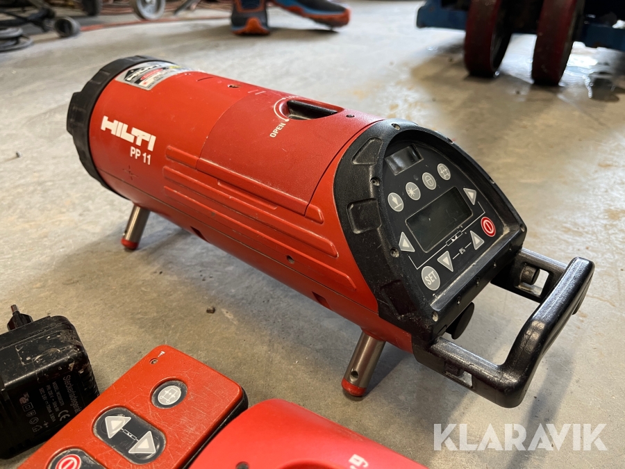 Grön rörlaser Hilti PP11, Stockholm, Klaravik auktioner