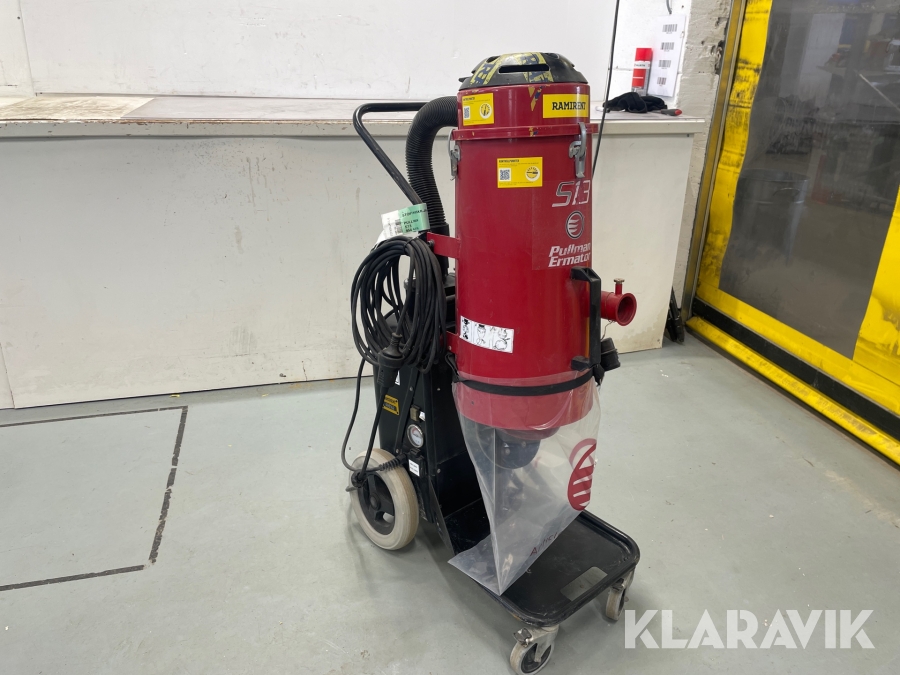 Stoftavskiljare Pullman Ermator S13, Svalöv, Klaravik auktio