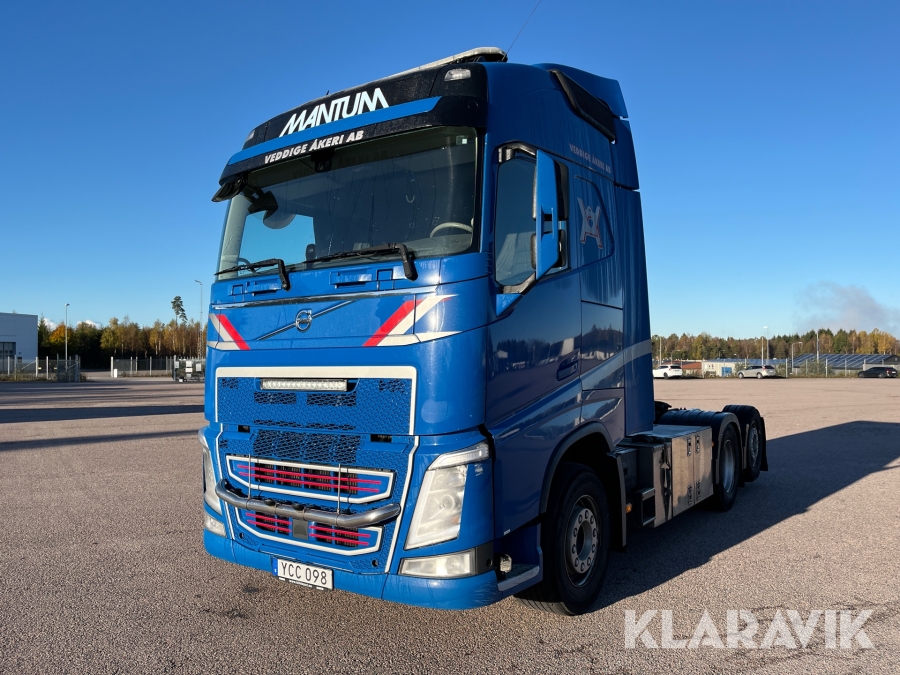 Dragbil Volvo FH 500, Hylte, Klaravik auktioner
