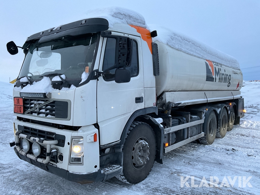 Tankbil Volvo FM 400, Kiruna, Klaravik auktioner