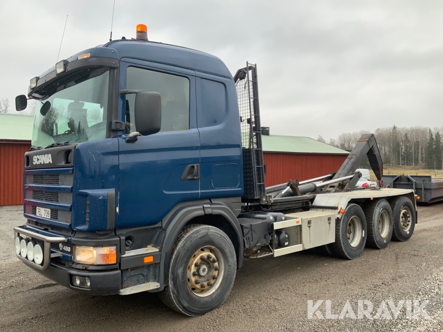 Lastväxlare Scania 480 R164, Flen, Klaravik auktioner