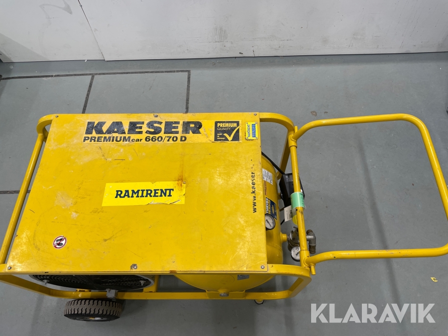 Kompressor Kaeser Premium car 660/70D, Svalöv, Klaravik aukt