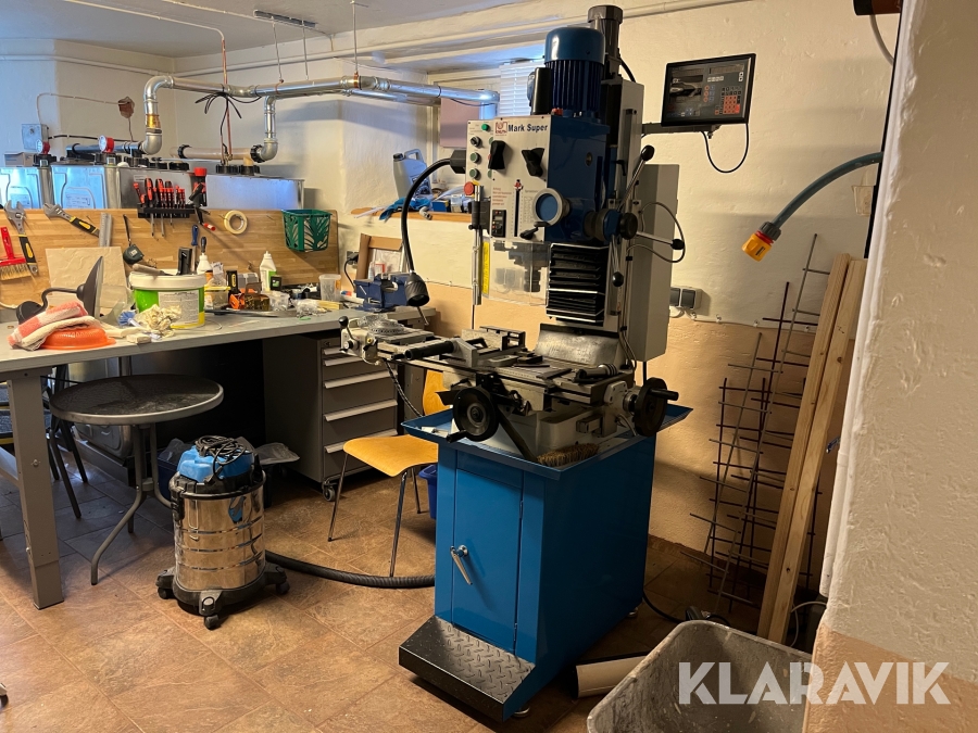 Borrmaskin Knuth Ark Super, Motala, Klaravik auktioner