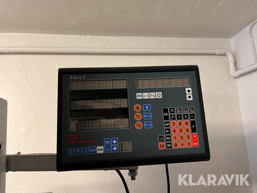 Borrmaskin Knuth Ark Super, Motala, Klaravik auktioner