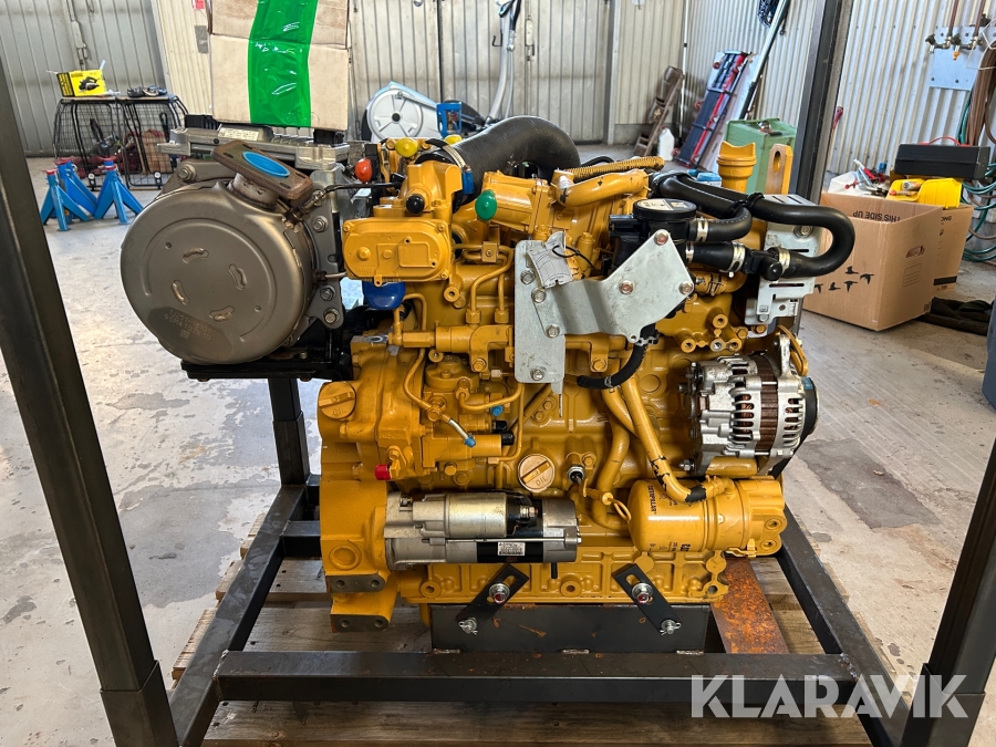 Entreprenadmotor CAT C3.3B, Timrå, Klaravik auktioner
