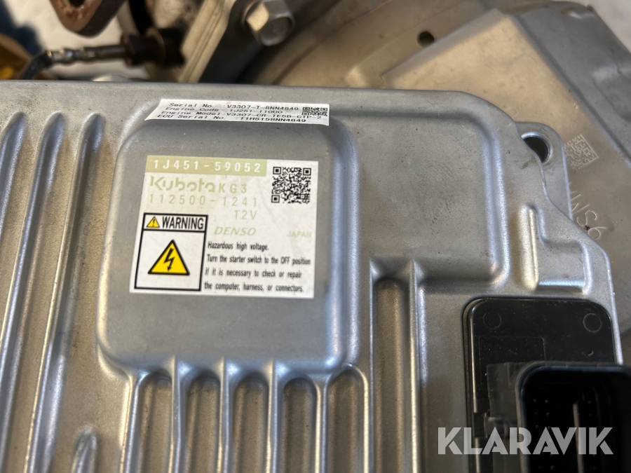 Entreprenadmotor CAT C3.3B, Timrå, Klaravik auktioner