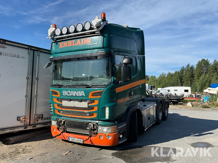 Lastbil Scania R560 6X2 , Luleå, Klaravik auktioner
