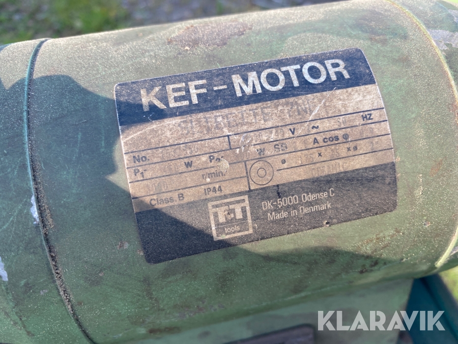 Klaravik Auktioner | Bänkslip KEF-Motor