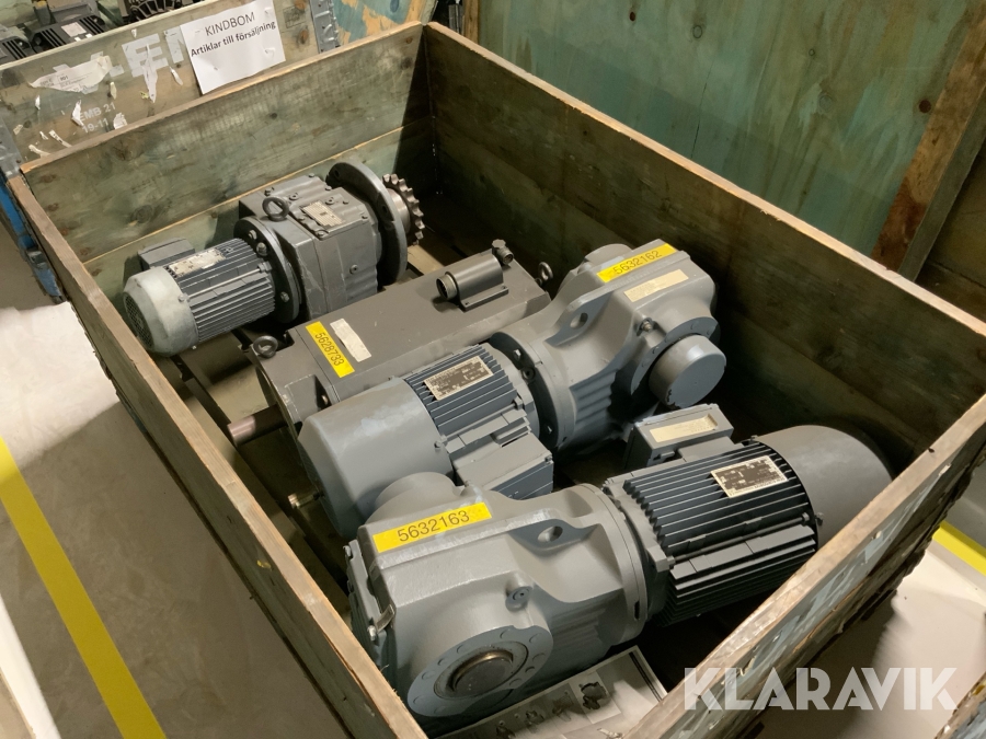 Diverse motorer, Skövde, Klaravik auktioner