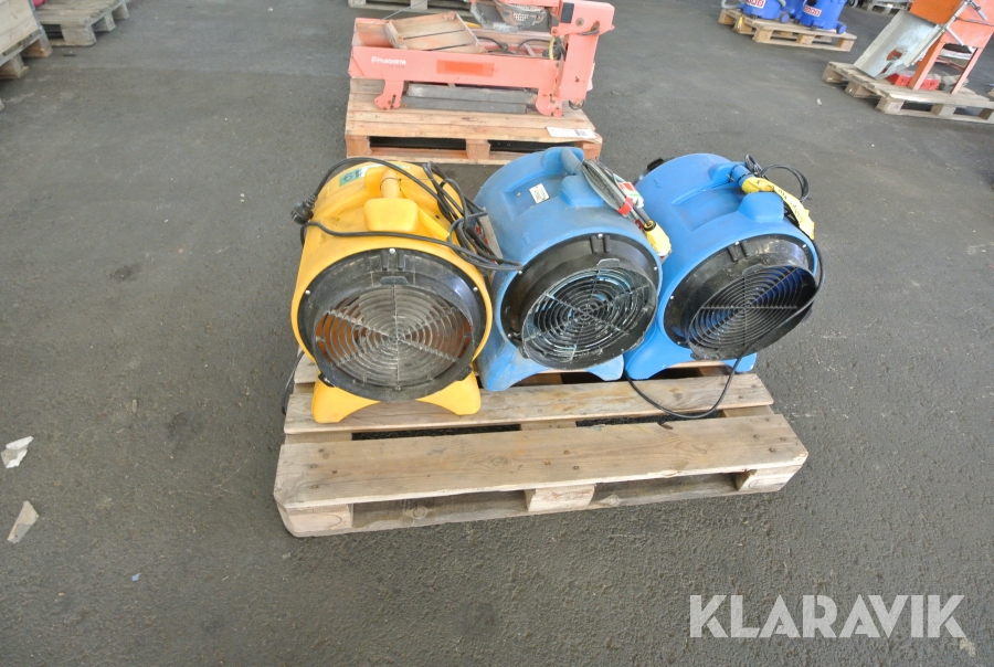 Evakueringsfläkt Staring med flera VAF 300, Jönköping, Kl