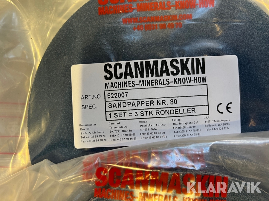 Golvslip Scanmaskin 18, Stockholm, Klaravik auktioner