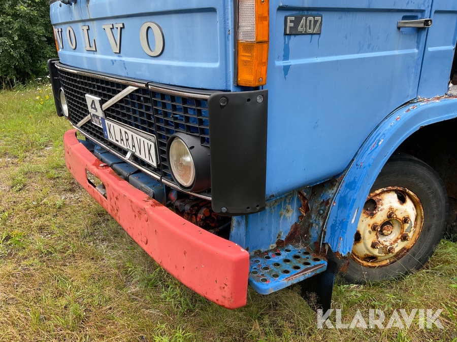 Tipplastbil Volvo F407, Ljusdal, Klaravik auktioner