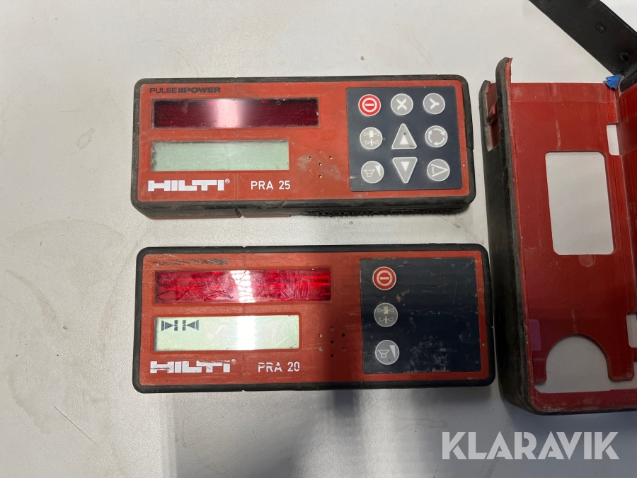 Lasermottagare 2 st Hilti PRA 20 & PRA 25, Stockholm, Klarav