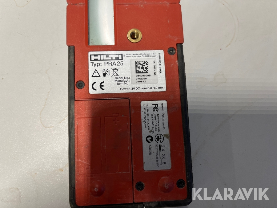Lasermottagare 2 st Hilti PRA 20 & PRA 25, Stockholm, Klarav