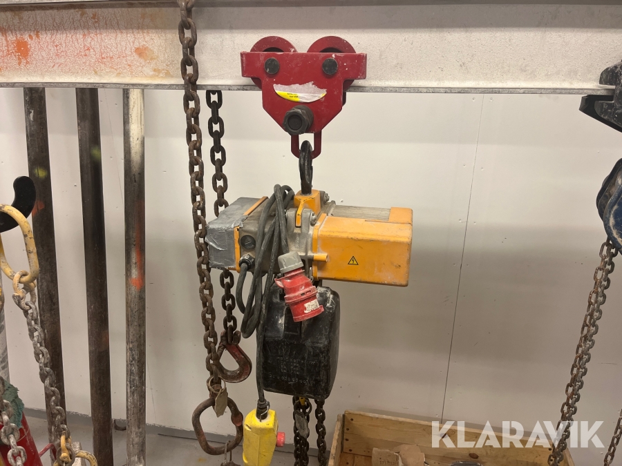 Lyftanordning med diverse tillbehör, Stockholm, Klaravik auk