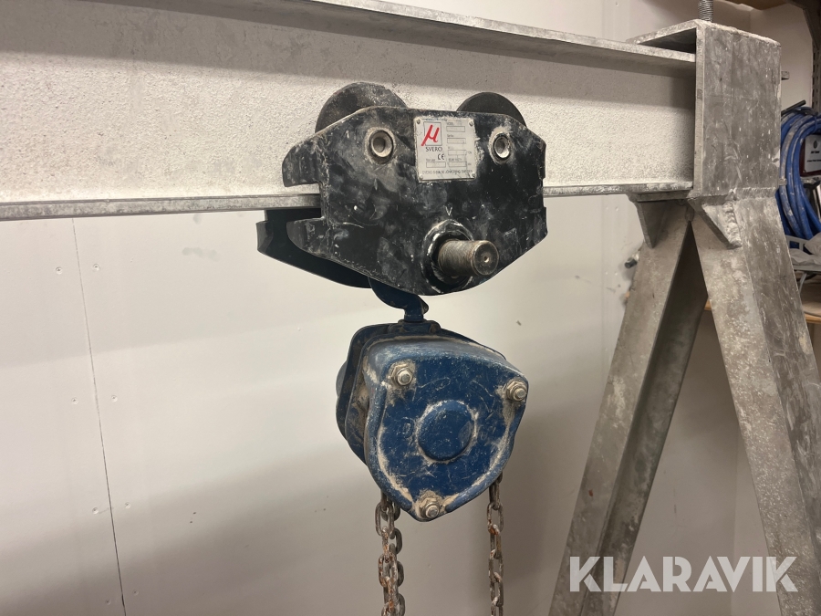 Lyftanordning med diverse tillbehör, Stockholm, Klaravik auk