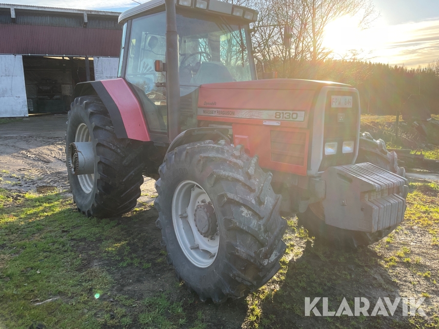 Traktor Massey Ferguson 8130, Skellefteå, Klaravik auktioner
