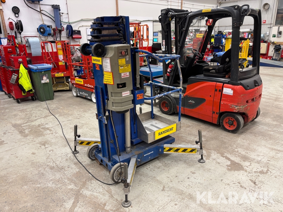 Pelarlift UpRight UL25, Järfälla, Klaravik auktioner