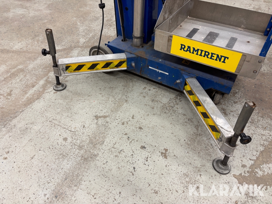 Pelarlift UpRight UL25, Järfälla, Klaravik auktioner