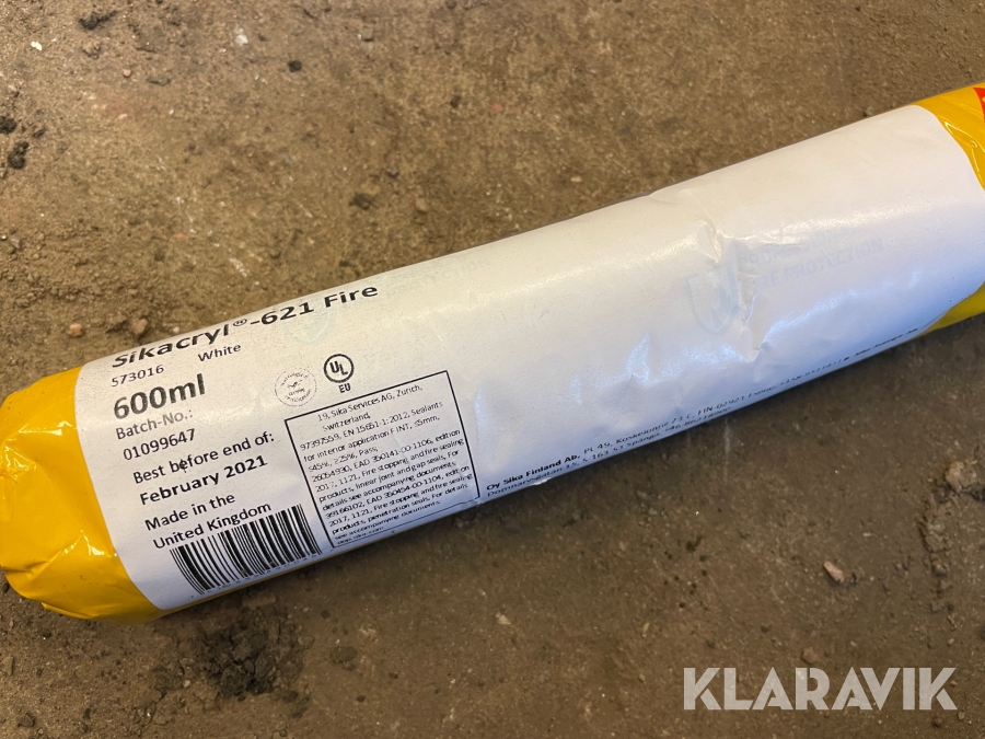 Parti med markeringsfärg / olja / massor, Svenljunga, Klarav