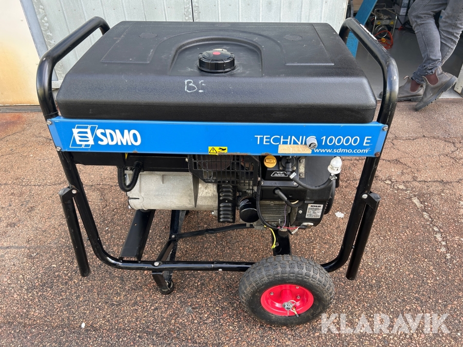 Elverk SDMO Technic 10000 E, Helsingborg, Klaravik auktioner