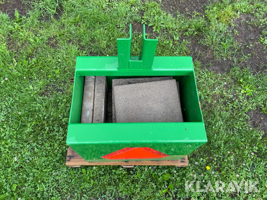 Motvikt John Deere, Grums, Klaravik auktioner