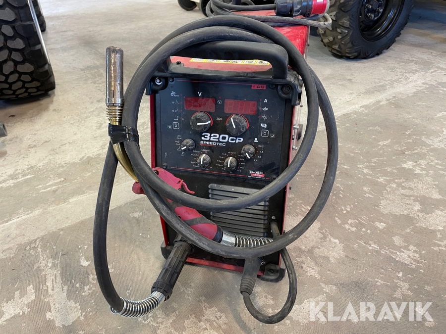 Svets Lincoln Speedtec 320CP, Mark, Klaravik auktioner
