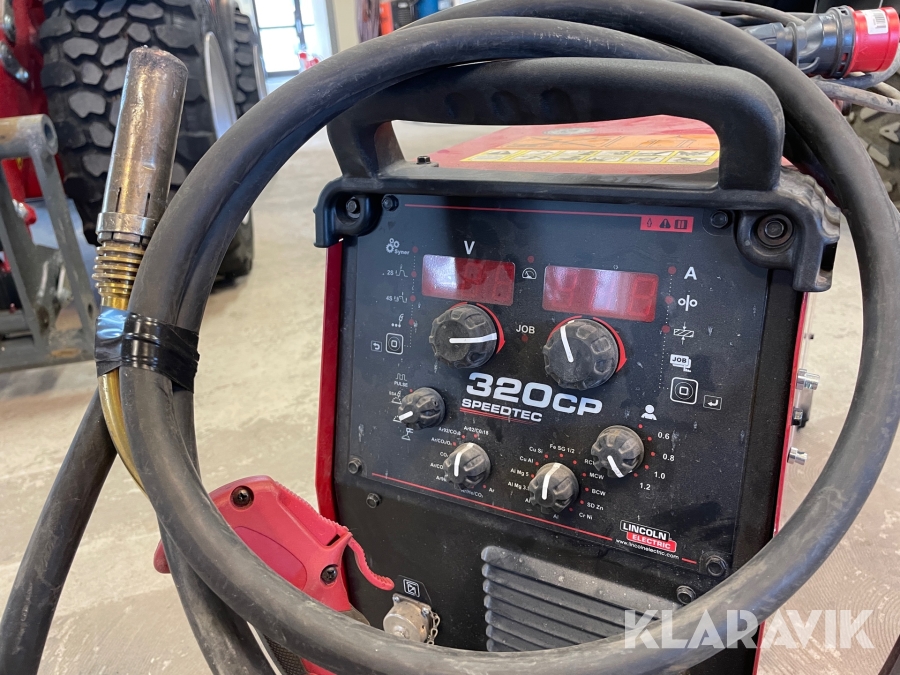 Svets Lincoln Speedtec 320CP, Mark, Klaravik auktioner