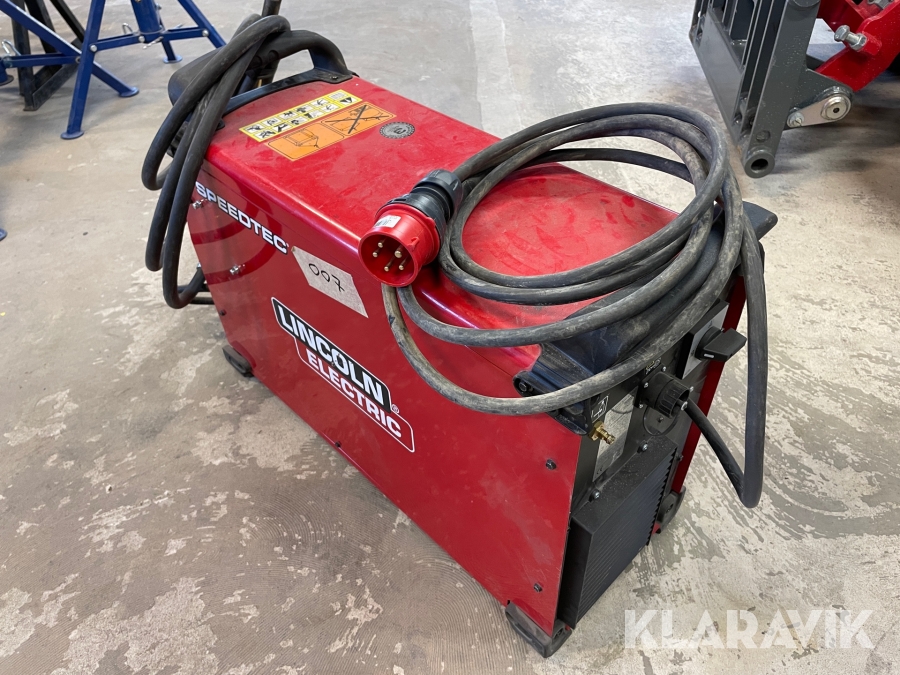 Svets Lincoln Speedtec 320CP, Mark, Klaravik auktioner