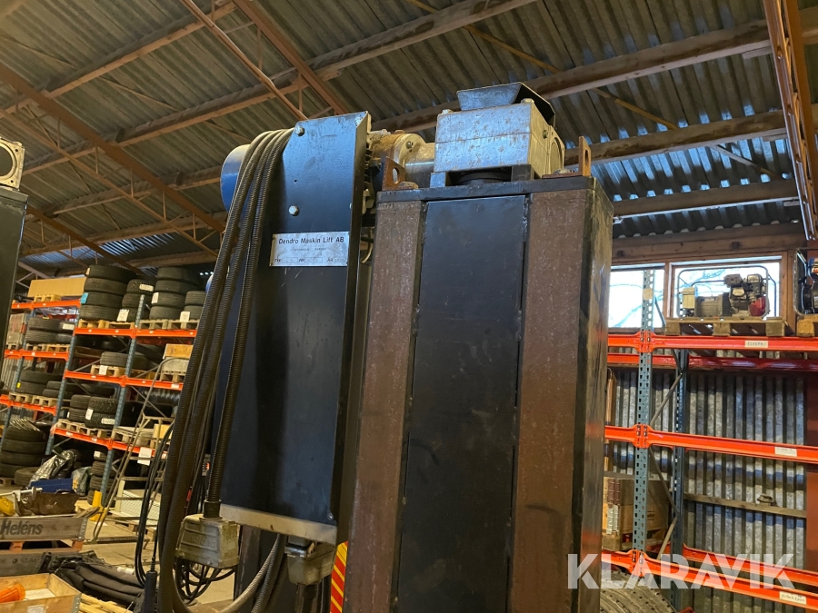 Enpelarlyft Dendrolift, Härnösand, Klar