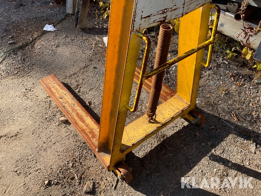 Pallyft för kran, Luleå, Klaravik auktioner