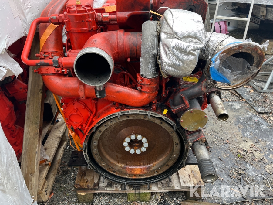 Båtmotor Scania D12, Vaxholm, Klaravik auktioner