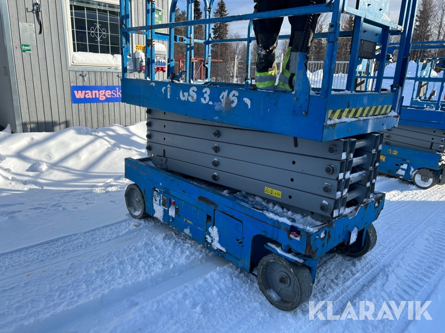 Saxlift Genie GS-, Gällivare, Klaravik auktioner