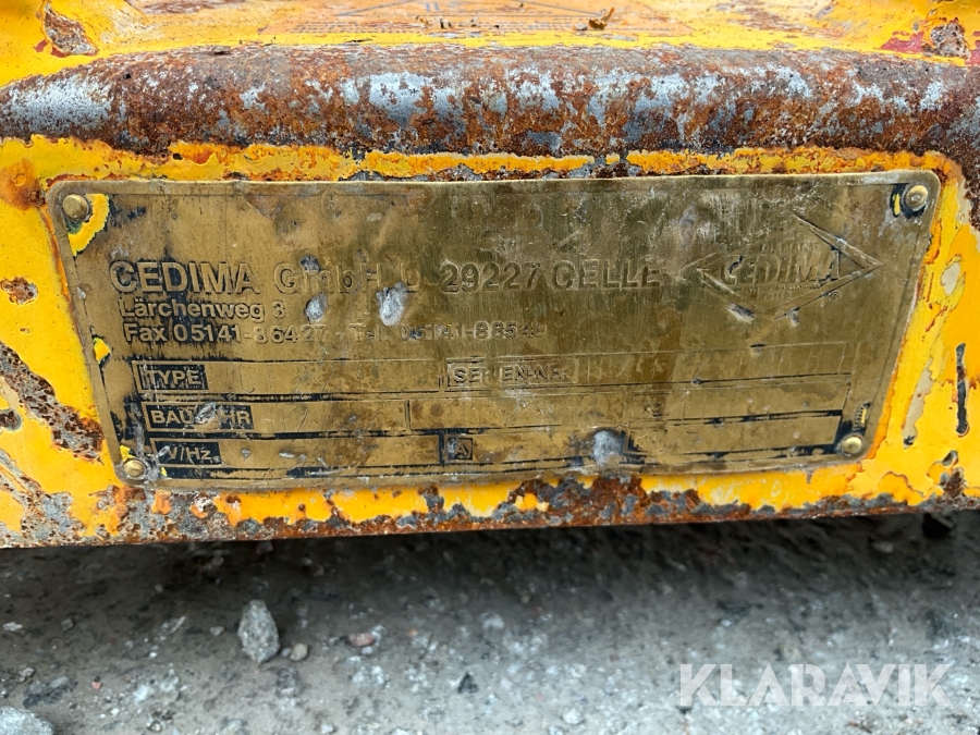 Golvsåg Cedima CF 22E, Stockholm, Klaravik auktioner